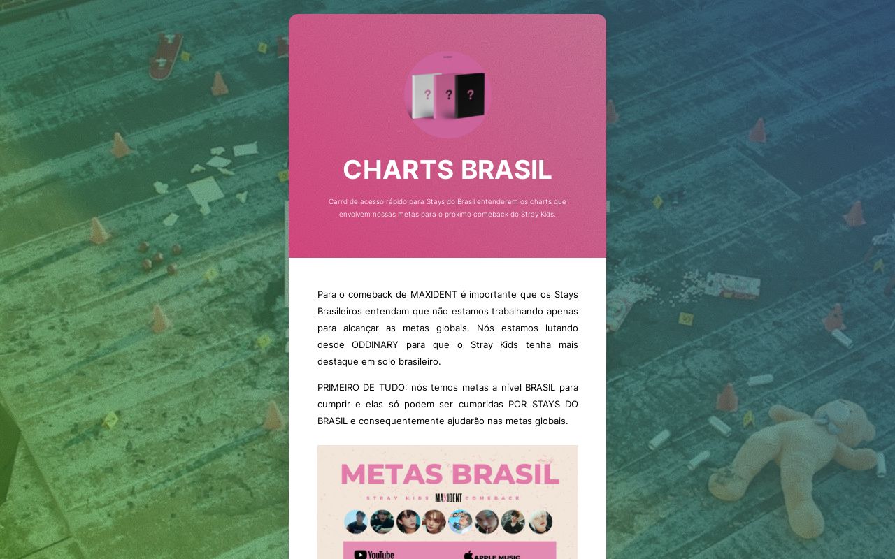 SKZ CHARTS BRASIL